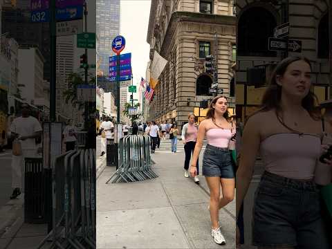 Walking in New York City Manhattan 4K
