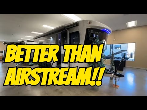 Lightweight travel trailer BETTER BUILT than Airstream!