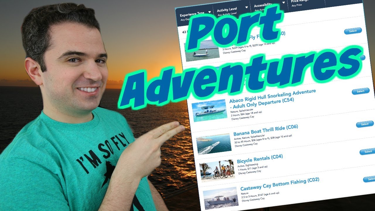 How to book Port Adventures on your Disney Cruise 🚢