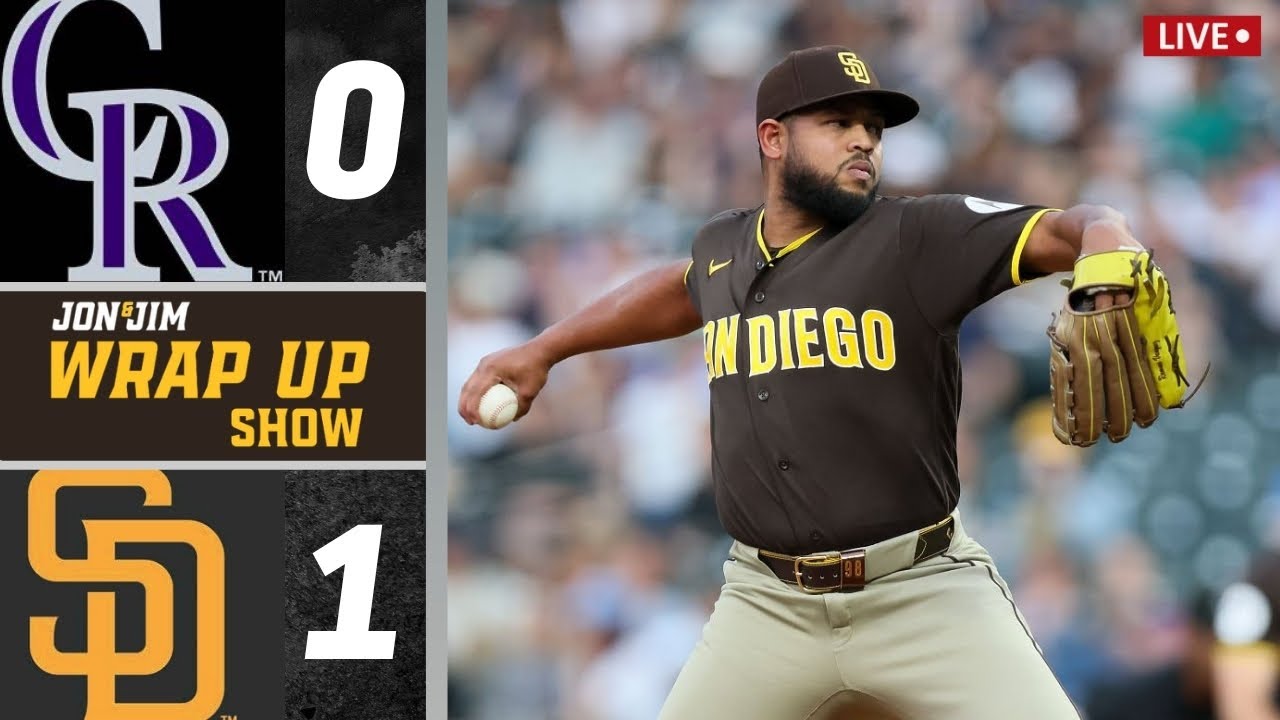 Padres vs Rockies Postgame Wrap Up Show: Padres 1 Rockies 0