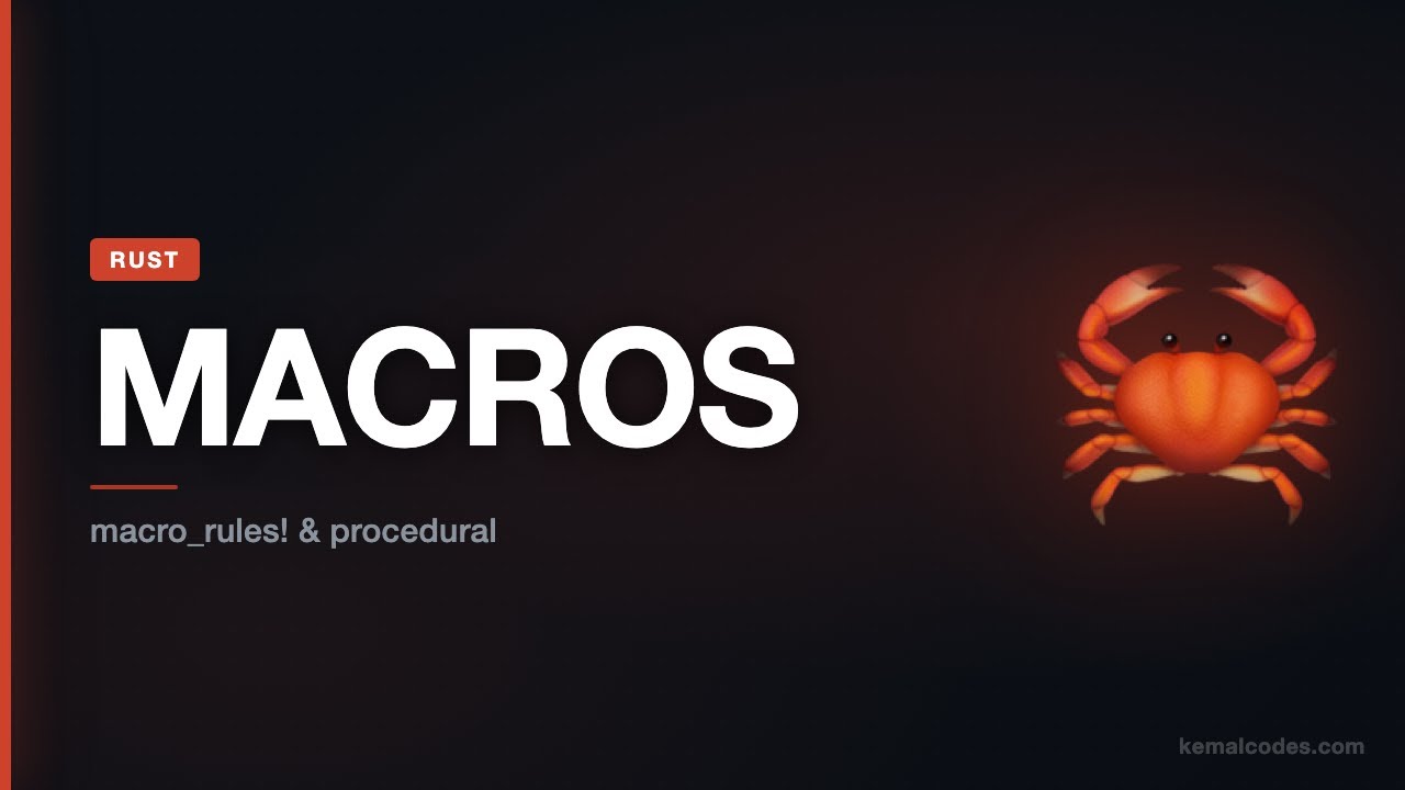 Rust Macros — macro_rules!, Patterns & Procedural Macros