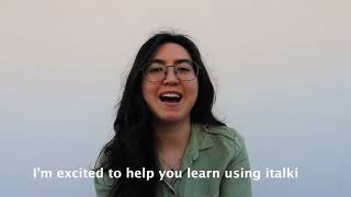 Learn English with Clara - Your English tutor from italki