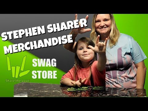 STEPHEN SHARER SHARE THE LOVE SWAG STORE MERCHANDISE OPENING! (2018)