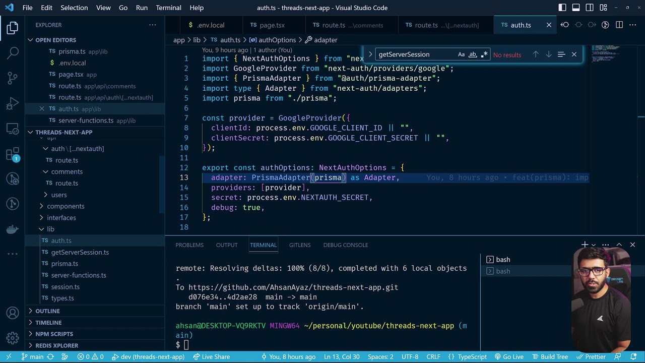 NextJS 13 - Threads App - Stream 3 - Probably the only Next 13 Tutorial you need