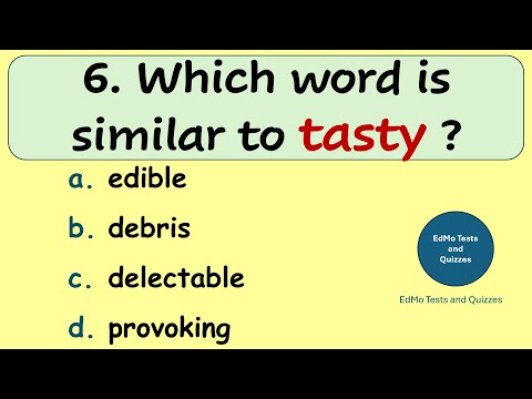 Can you pass this English Vocabulary Quiz? Can you score 15/15?
