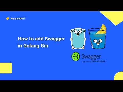 How to add swagger in Golang gin