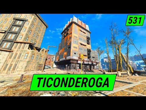 Ticonderoga Railroad Safehouse | Fallout 4 Unmarked | Ep. 531