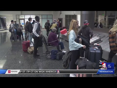 Flight hit by lightning, diverted coming into Salt Lake City