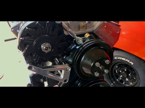 Water pump and Alternator install, Blueprint 396