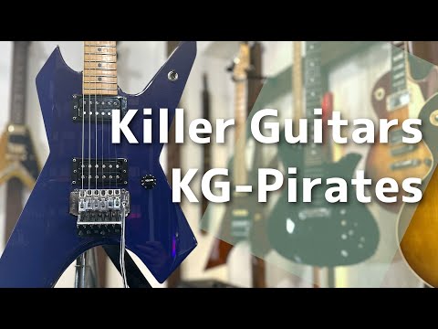 【エレキギター紹介】Killer Guitars KG-Pirates