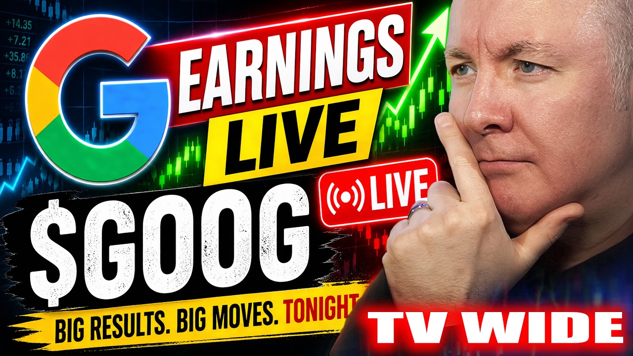 🚨 Google Earnings LIVE: $GOOG Shock Results Move Markets Tonight | Martyn Lucas Investor