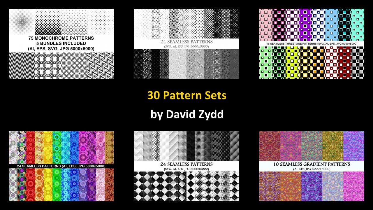 30 Pattern Sets by David Zydd