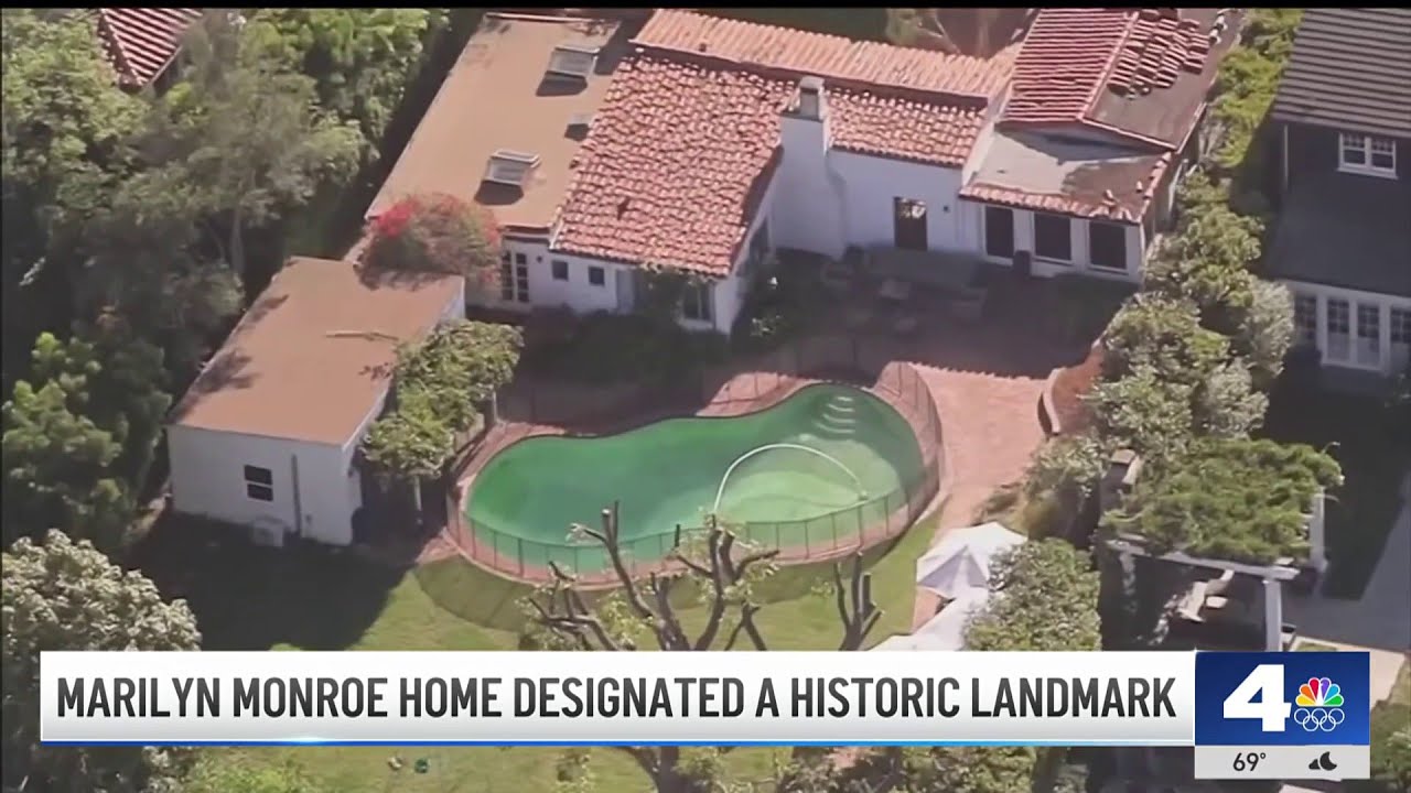 Marilyn Monroe's home designated a historic landmark