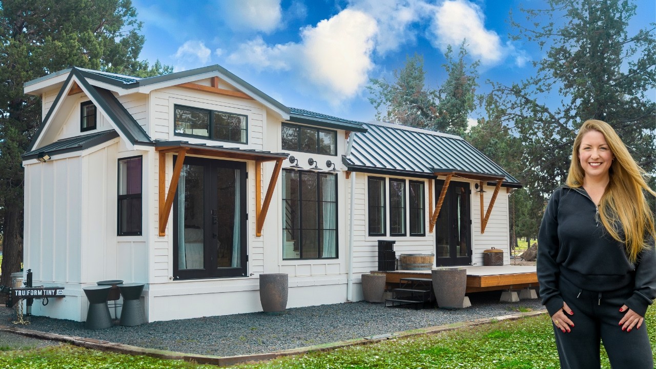 GORGEOUS Luxury Tiny House | What Defines a Luxury Tiny Home? Worth It?