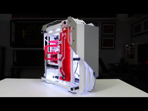 Custom Pc Build #88 " Red Blaze" Ryzen, RTX Gaming Pc, Couger Blazer.