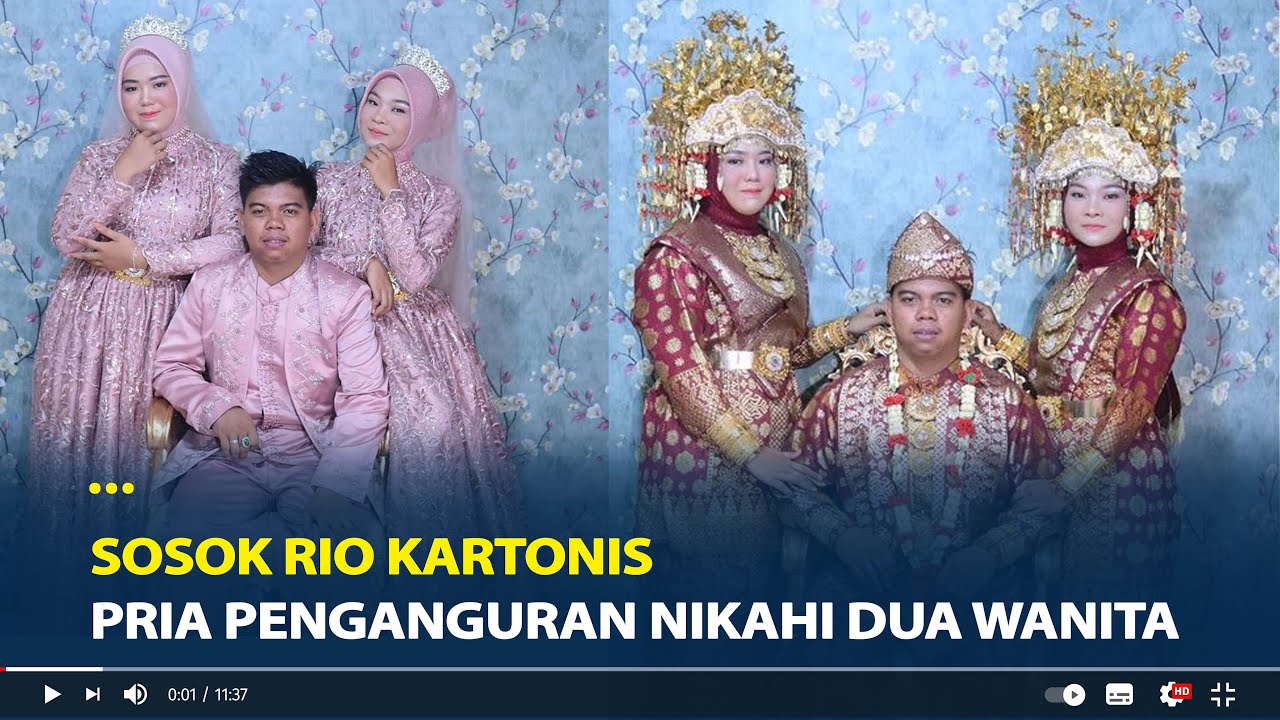Sosok Rio Kartonis, Pria Penganguran di Musi Banyuasin Nikahi Dua Wanita Sekaligus