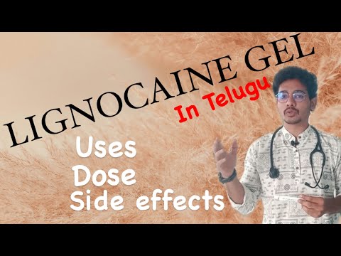 Lignocaine Gel uses in telugu by Dr Mukesh