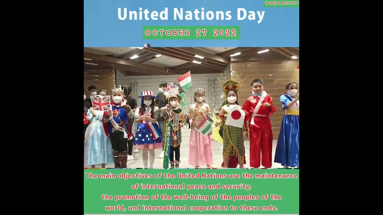 WHAT IS THE MAIN PURPOSE OF THE UNITED NATIONS? United Nations Day 2022
