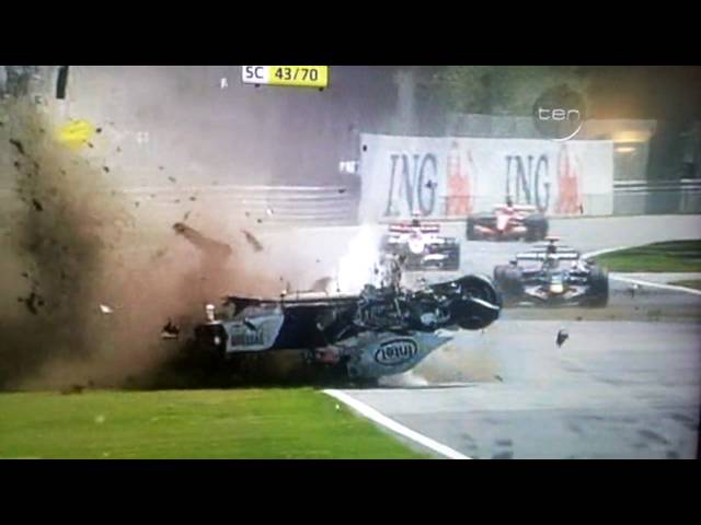 Worst 5 Formula 1 crashes