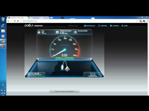 movistar chile HSPA+ Speed test