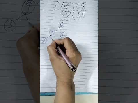 Factors Tree Banaya Kya?#maths#study#youtube