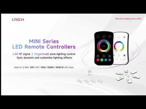 LTECH full range led solution for dimmable driver and led controller and smart automation system