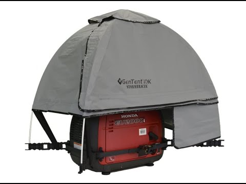 GenTent 10K Generator Tent Running Cover - XKI Kit (Standard, GreySkies) - Overview
