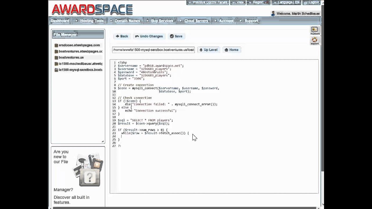 IS1500 - Dynamic HTML with PHP