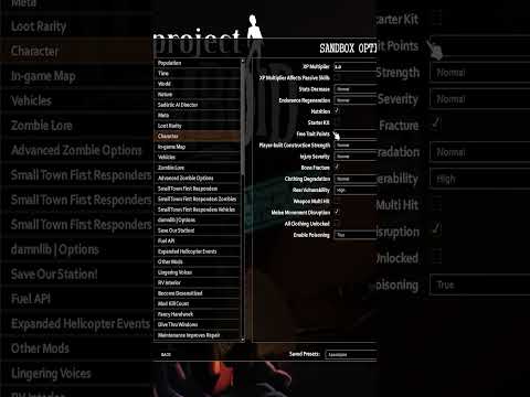 Three Project Zomboid Sandbox Settings Tips for a More Chill Experience