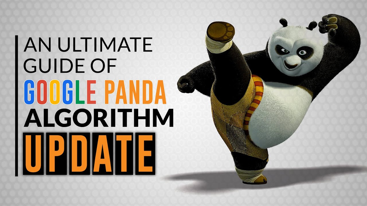 An Ultimate Guide Of Google Panda Algorithm Update | Panda Update