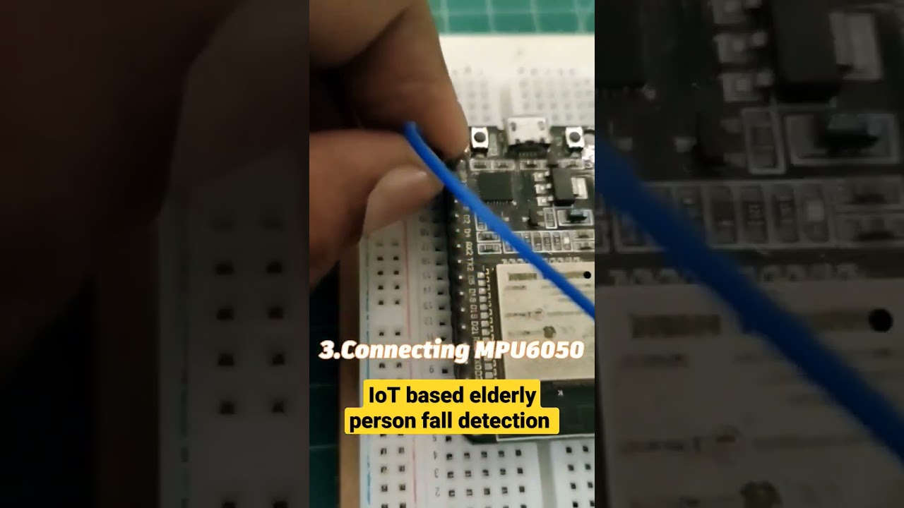 IoT based elderly person fall detection using Esp32 and MPU6050 #shorts #iot | code using chatgpt