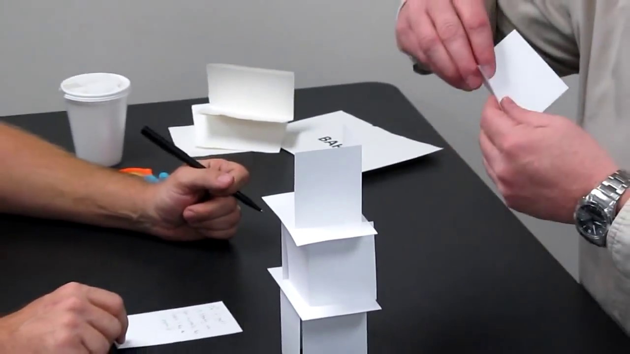 Teambuilding Exercises | Building the Tallest Tower