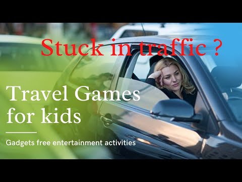 kids traffic games idea/ kids travel games /gadgets free journey /easy car game /Road trip game idea