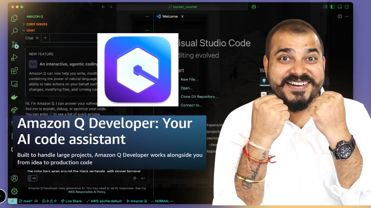Amazon Developer Q CLI ✨Your AI Coding Partner From Terminal