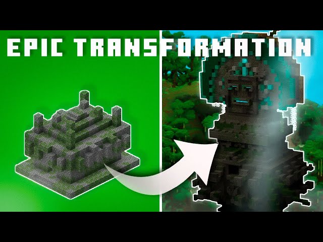 Jungle Pyramid Transformation! Minecraft Map