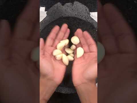 ¡Camarones al mojo de ajo!