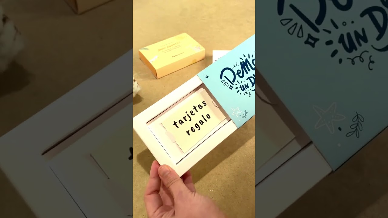 🎁 Cajas para Tarjetas Regalo | Diseño Premium y Personalizable ✨