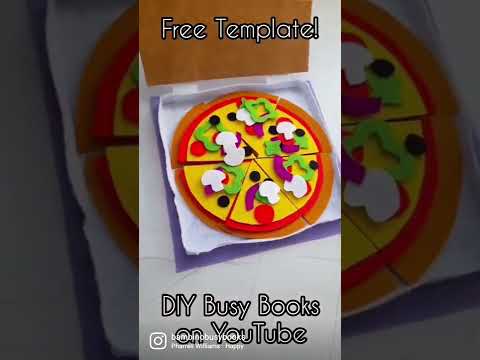 DIY Pizza with Free Template