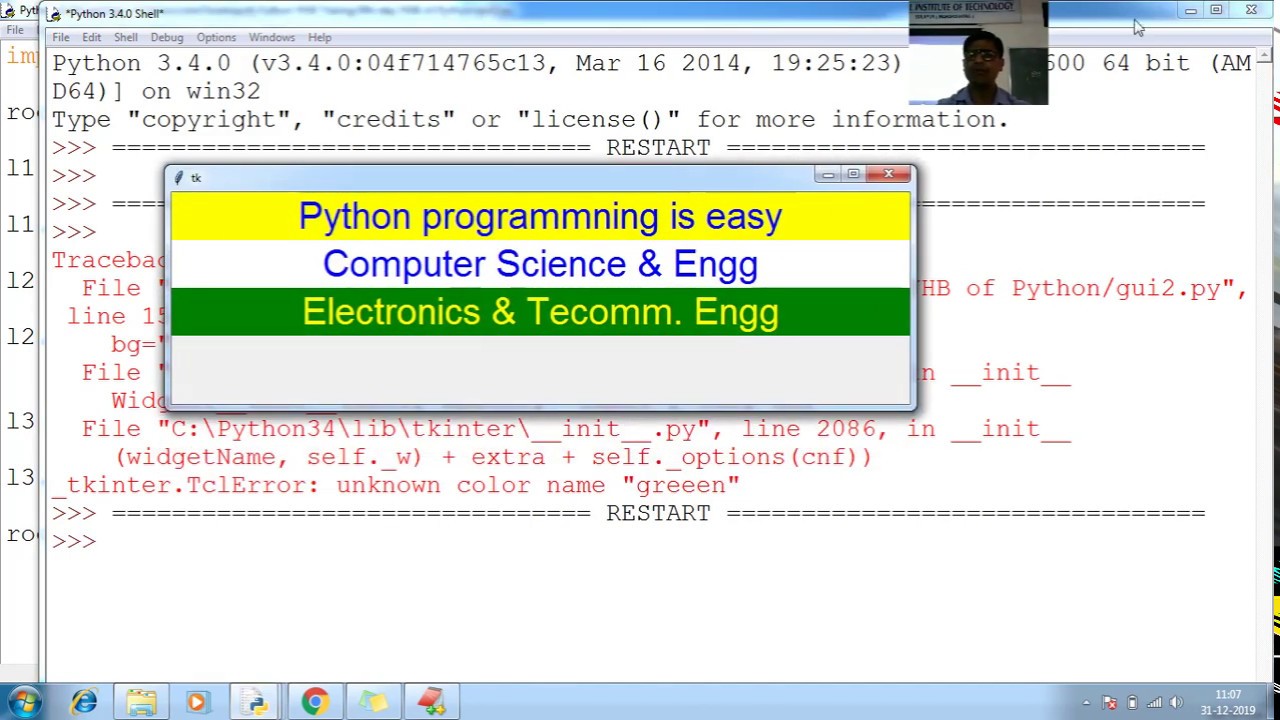 212 Python gui with Tkinter Course Create gui Graphic User Interfaces in Python with source code gui
