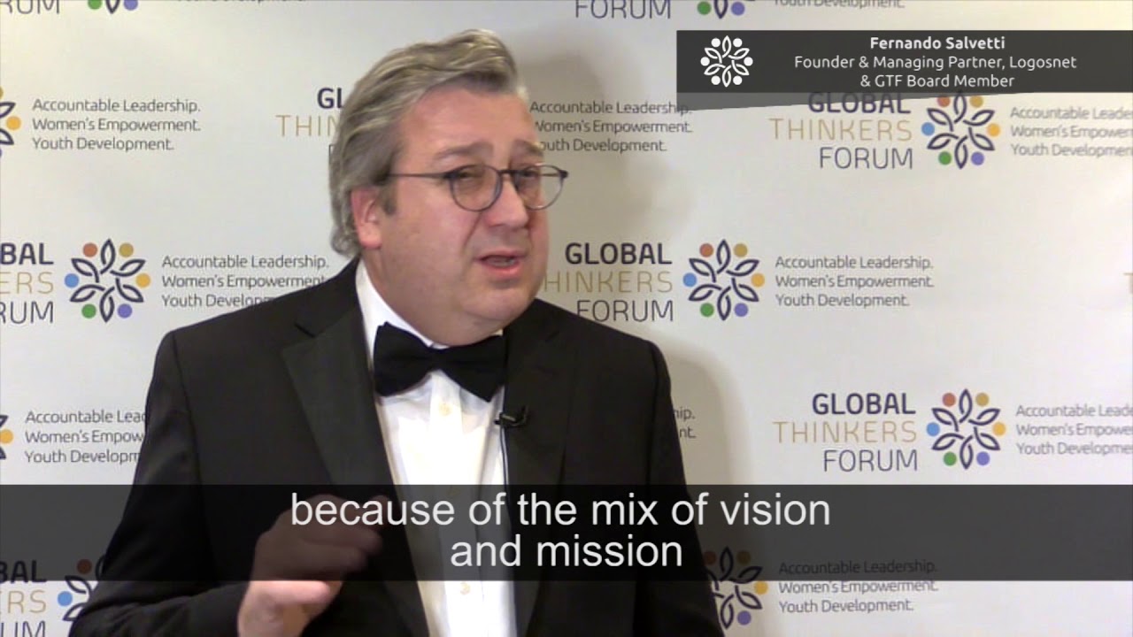 Global Thinkers Forum 2017: Fernando Salvetti