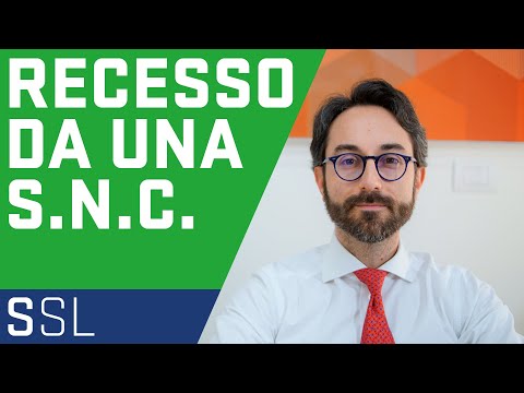 S.N.C. | SI PUÒ RECEDERE DA UNA SOCIETÀ IN NOME COLLETTIVO? COME? COS'È LA GIUSTA CAUSA DI RECESSO?