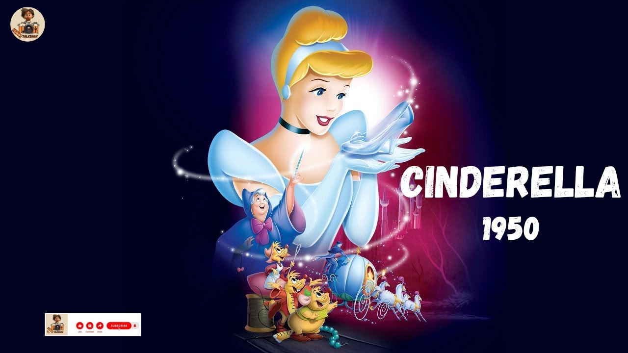 Cinderella (1950) | Full Movie Recap & Magical Moments #cindrella #disney #disneyprincess #animation