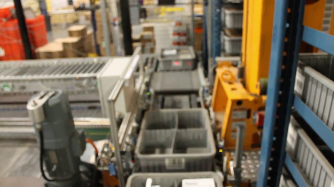 Dambach Miniload Tote Handling