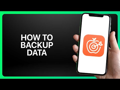 How To Backup Data in Cronometer Tutorial