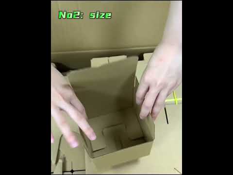 Custom packaging chalk kraft paper box