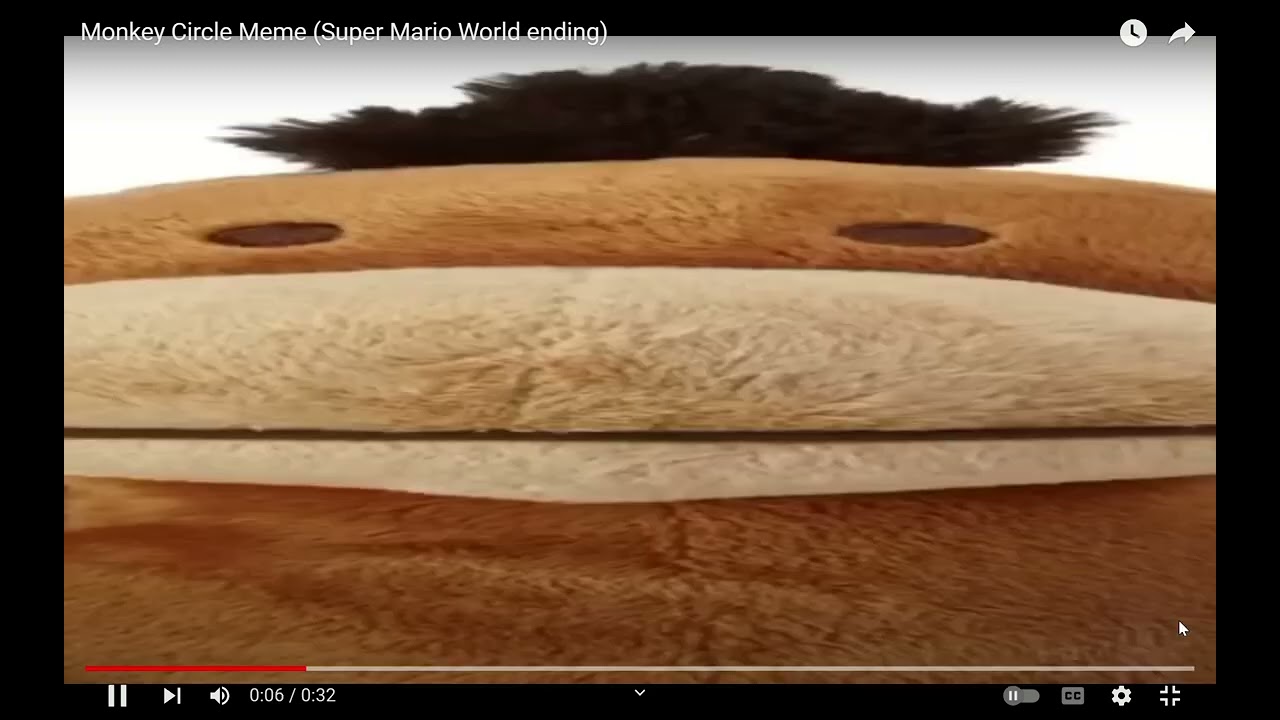 64 Monkey Circle Meme Super Mario World ending