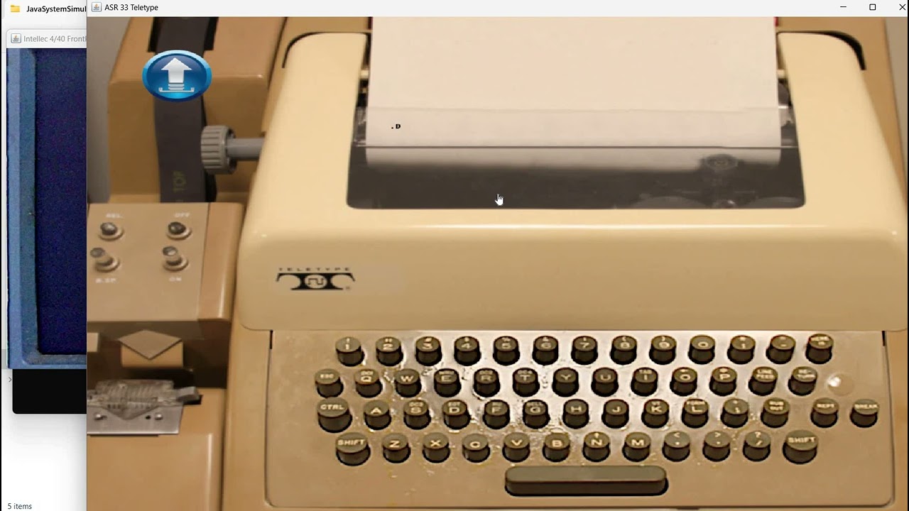 Simulating ASR33 TeleType PART1