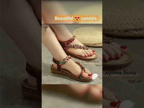 Beautiful 😍 sandals #ytshorts #sandals #footwear #viral