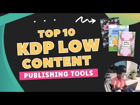 10 EPIC Tools for Publishing Amazon KDP Low Content Books (KDP Tips, Tools and Resources)