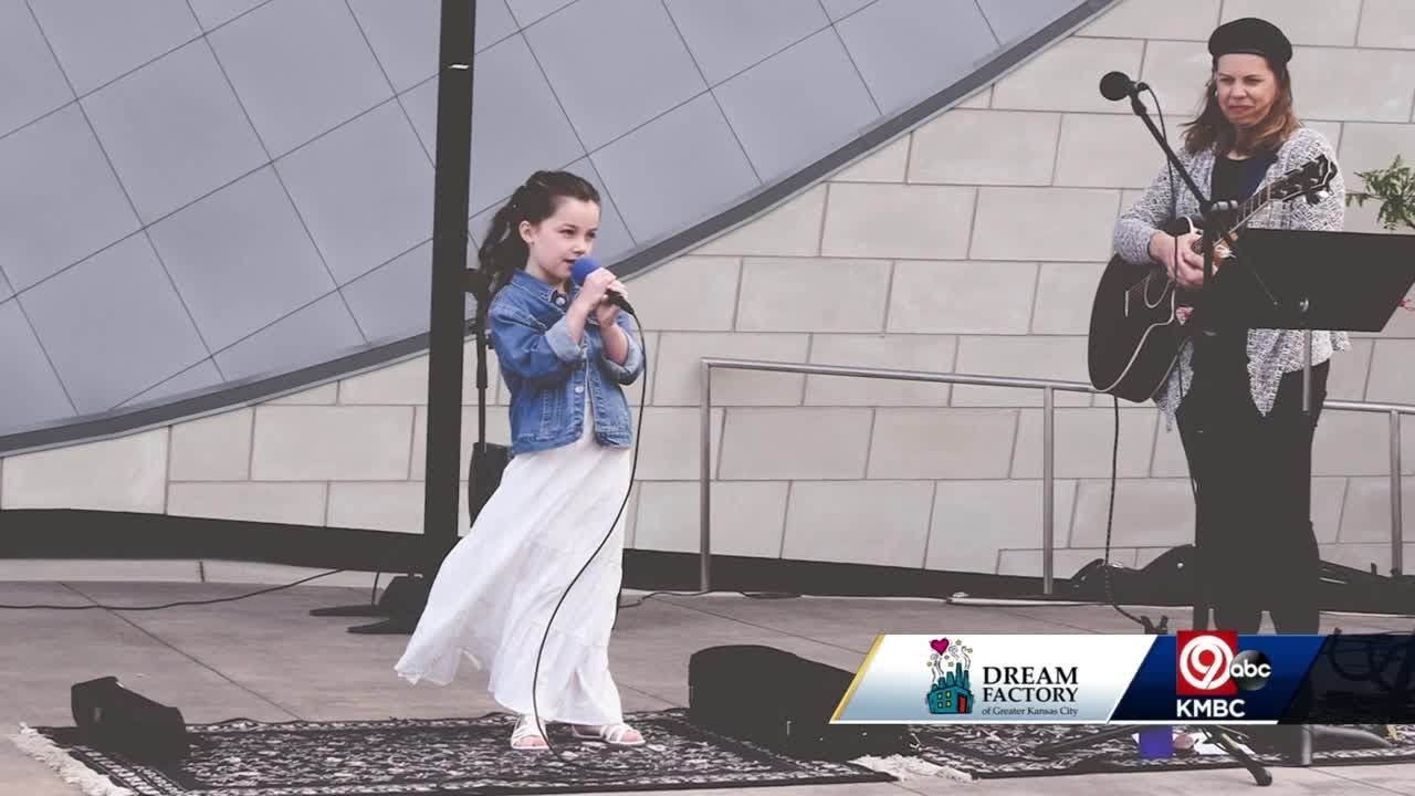 Dream Factory helps girl's dream of performing come true